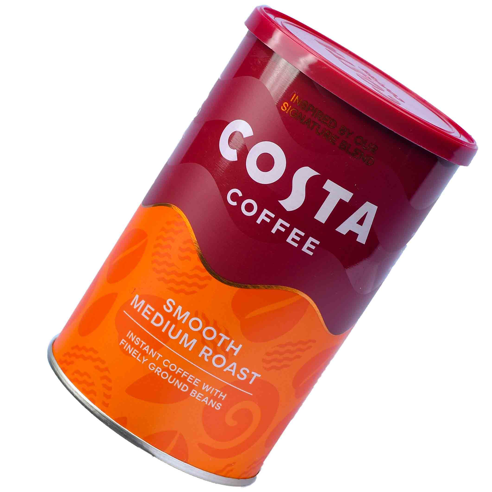 Premium Costa Coffee Instant Coffee - Smooth Medium Roast, 6 x 100g ...