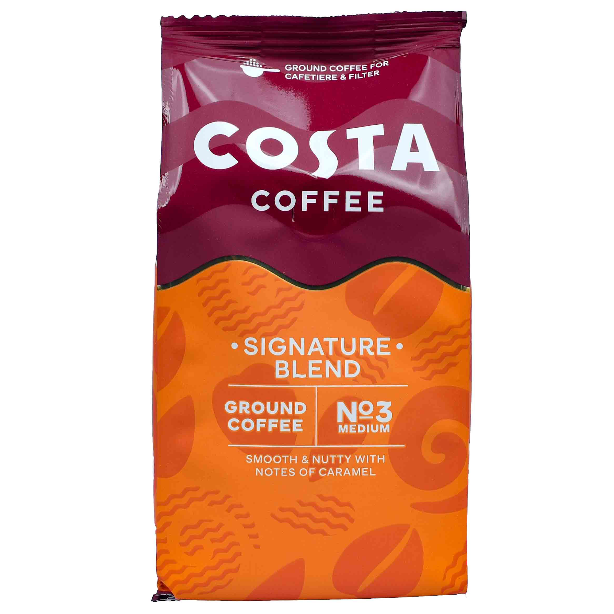 Costa Signature Blend - Roast & Ground for Cafetiere & Filter Coffee, 1 ...