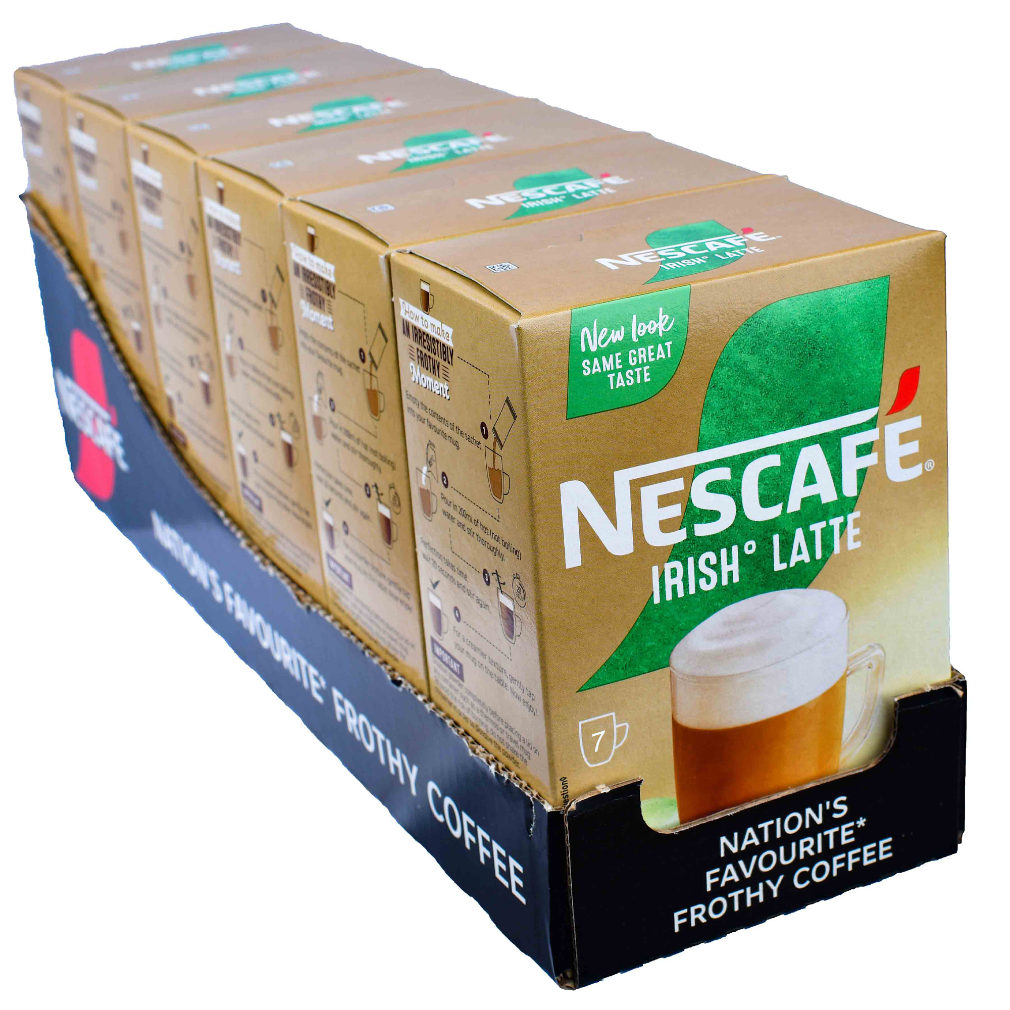 Nescafe Irish Latte - 6 X 7 Sachets - Coffee Emporium