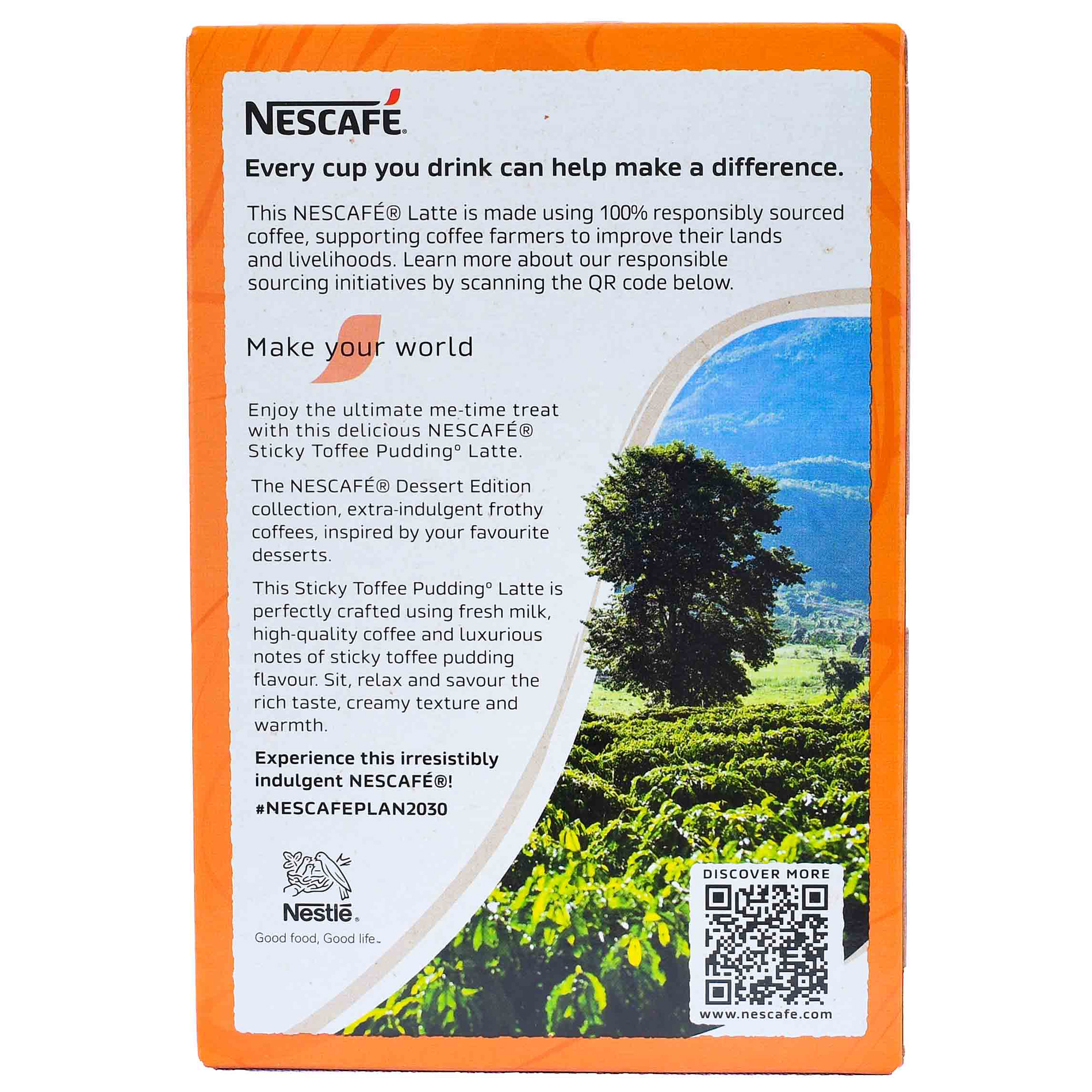 Nescafe Sticky Toffee Pudding Latte - 7 Sachets - Coffee Emporium