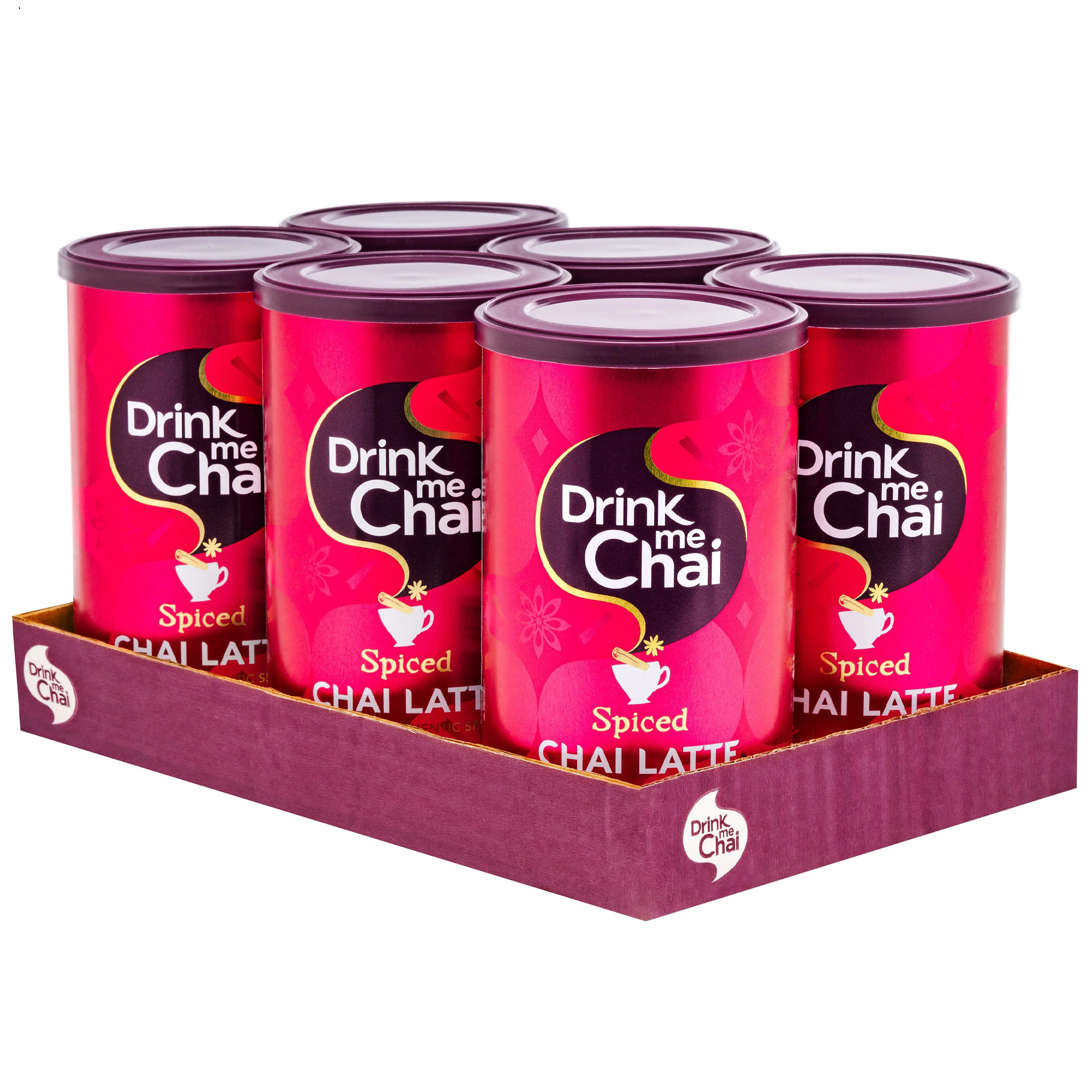 Drink Me chai Spiced Chai Latte 6 X 250g - Coffee Emporium