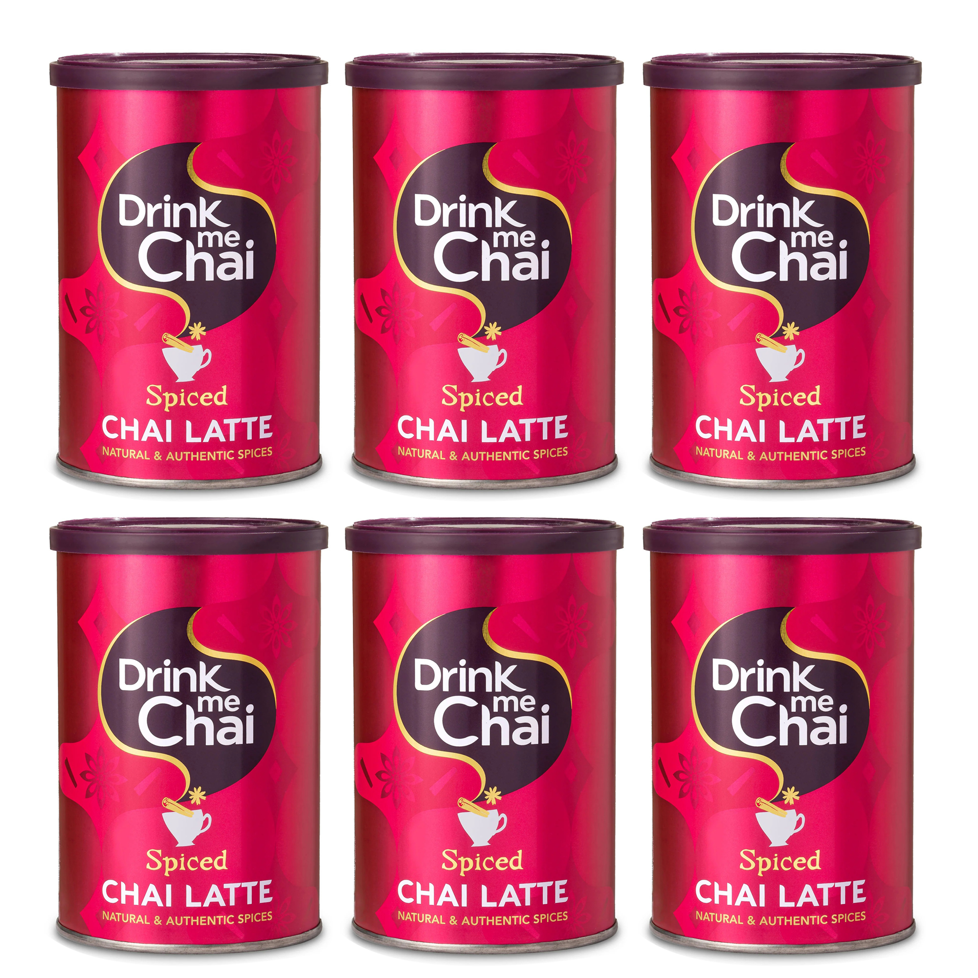 Drink Me chai Spiced Chai Latte 6 X 250g - Coffee Emporium