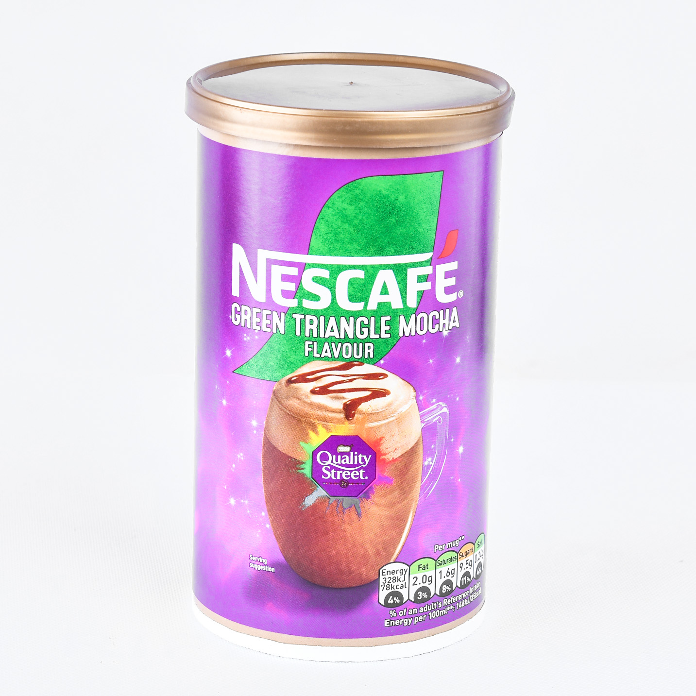 Nescafe Mocha Instant Green Triangle Mocha Flavour, 260g - Coffee Emporium