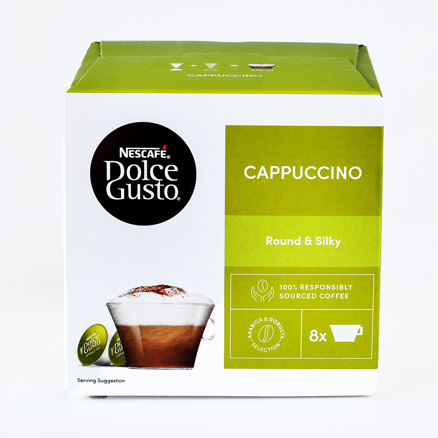 Dolce Gusto Cappuccino Nescafe Pods - 16 Coffee Capsules - Coffee Emporium