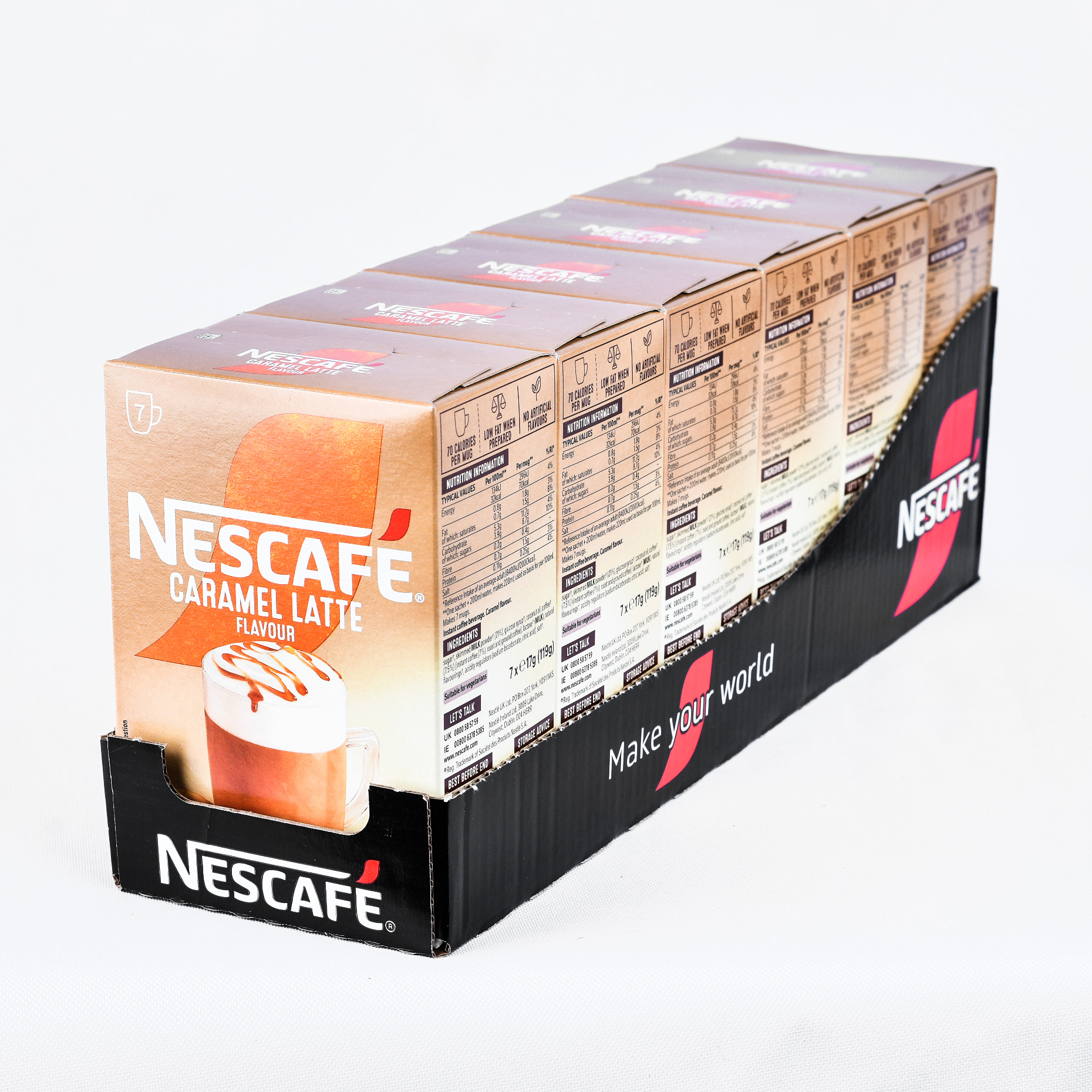 Nescafe Caramel Latte - 6 X 7 Sachets - Coffee Emporium