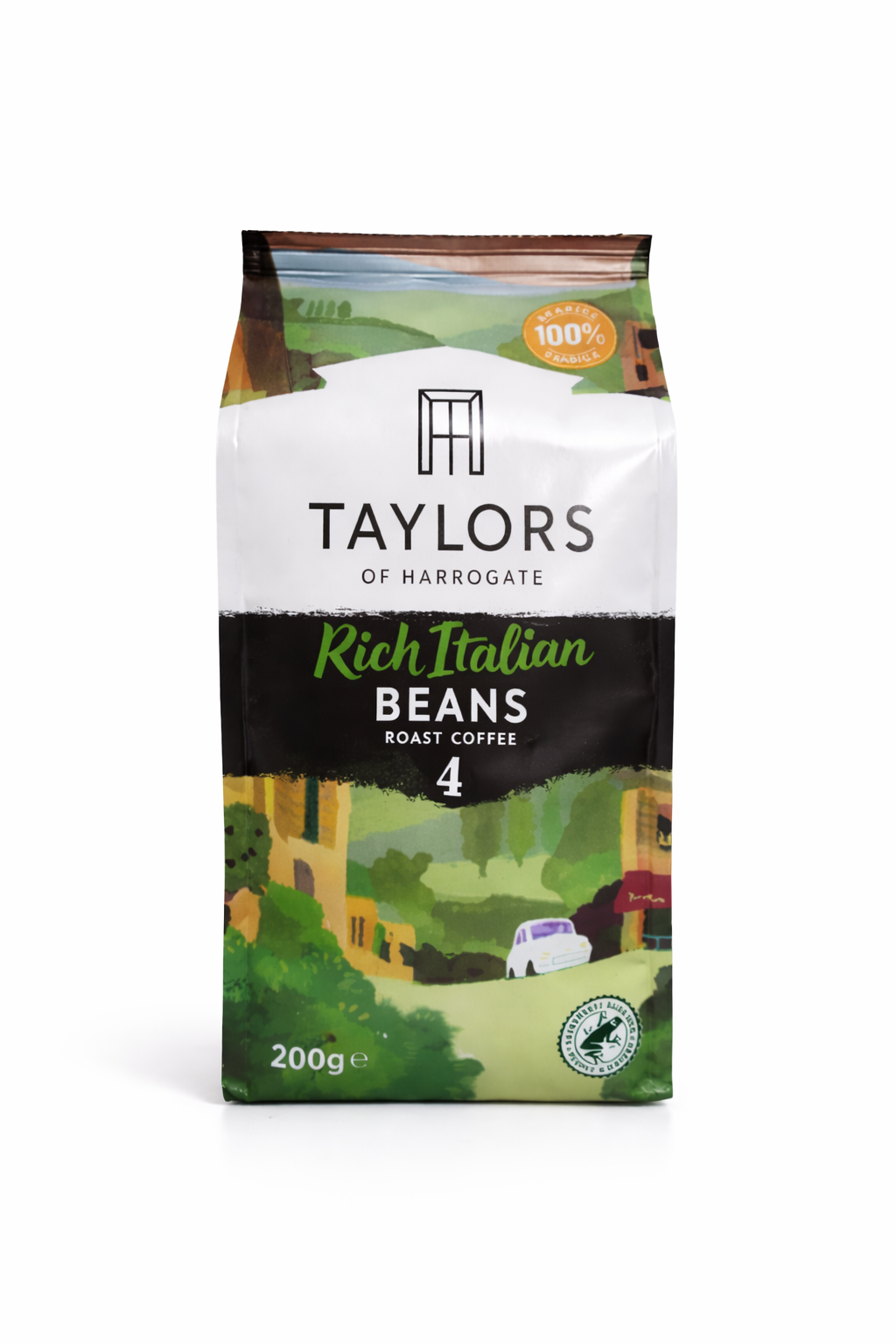 Taylors Coffee of Harrogate Rich Italian Coffee Beans 200g - Coffee ...